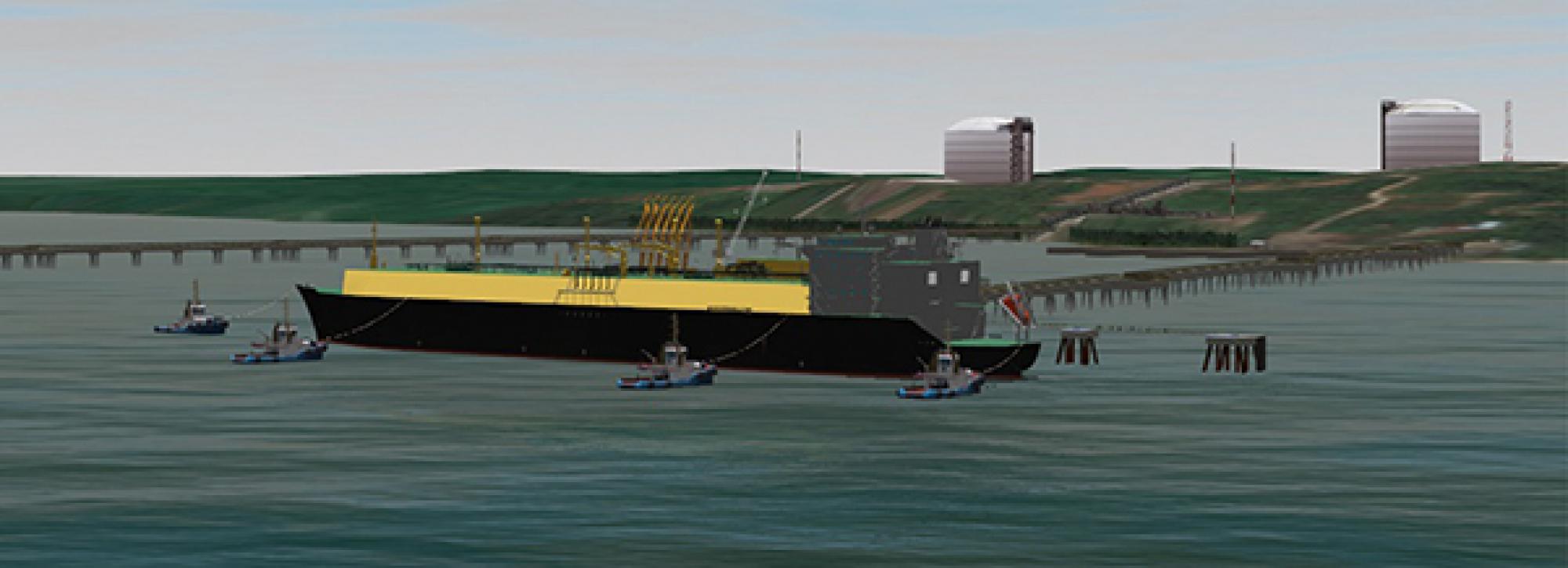 Navigation simulation supports design for Tangguh LNG expansion | HR ...